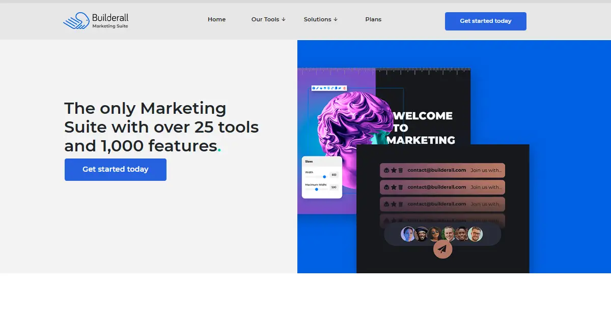 The Only Marketing Suite With Over 40 Tools and 1,000 Features | Builderall