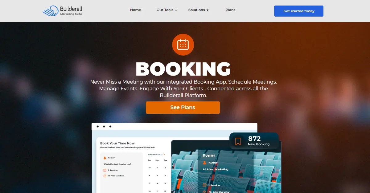 Booking Builder | Builderall