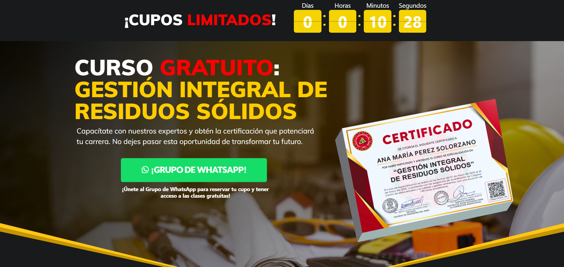 CURSO CALGESA | Inicio_SupervisorAmbiente03