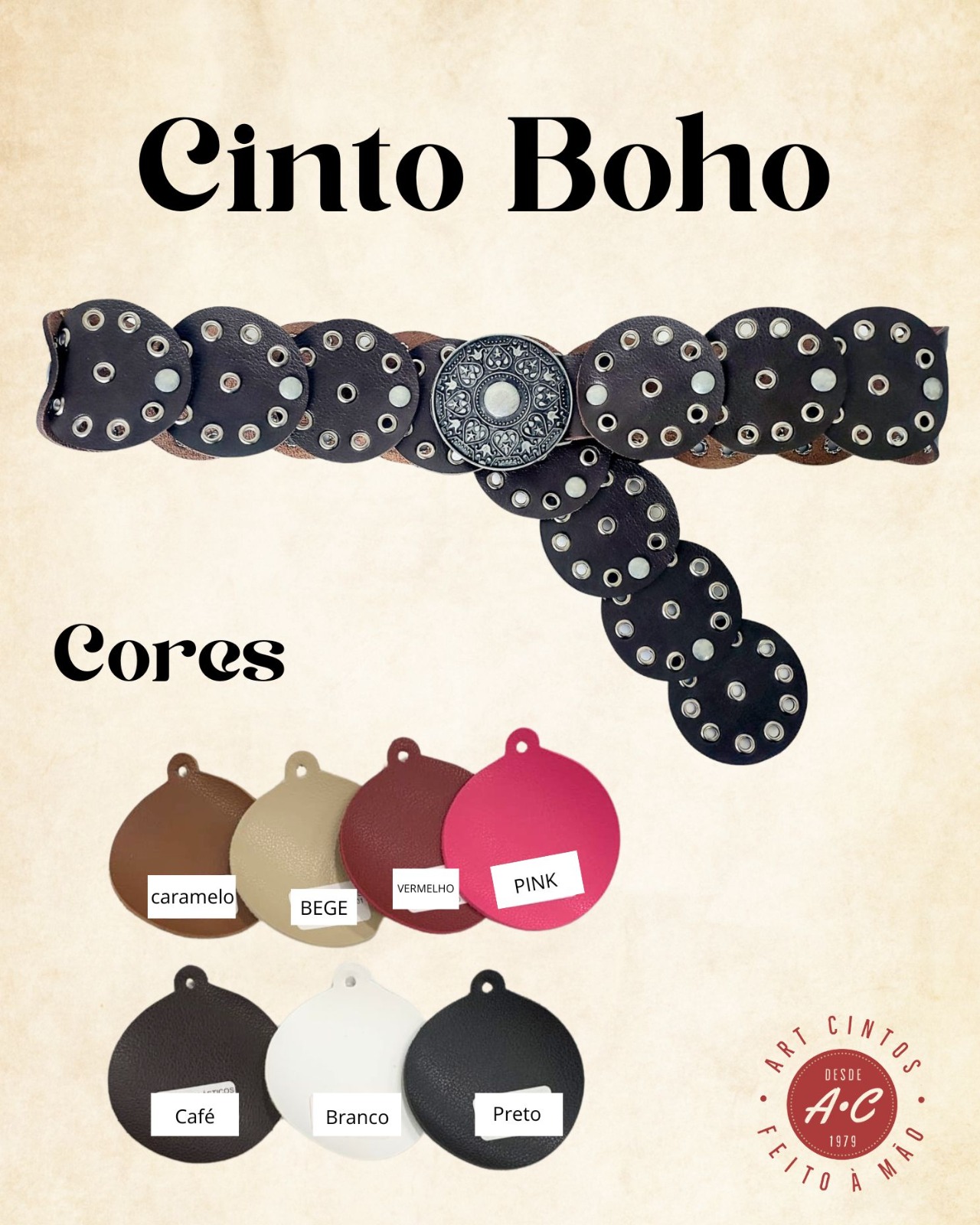 Fábrica de Cintos - Art Cintos Feito à Mão | Catálogo Cintos