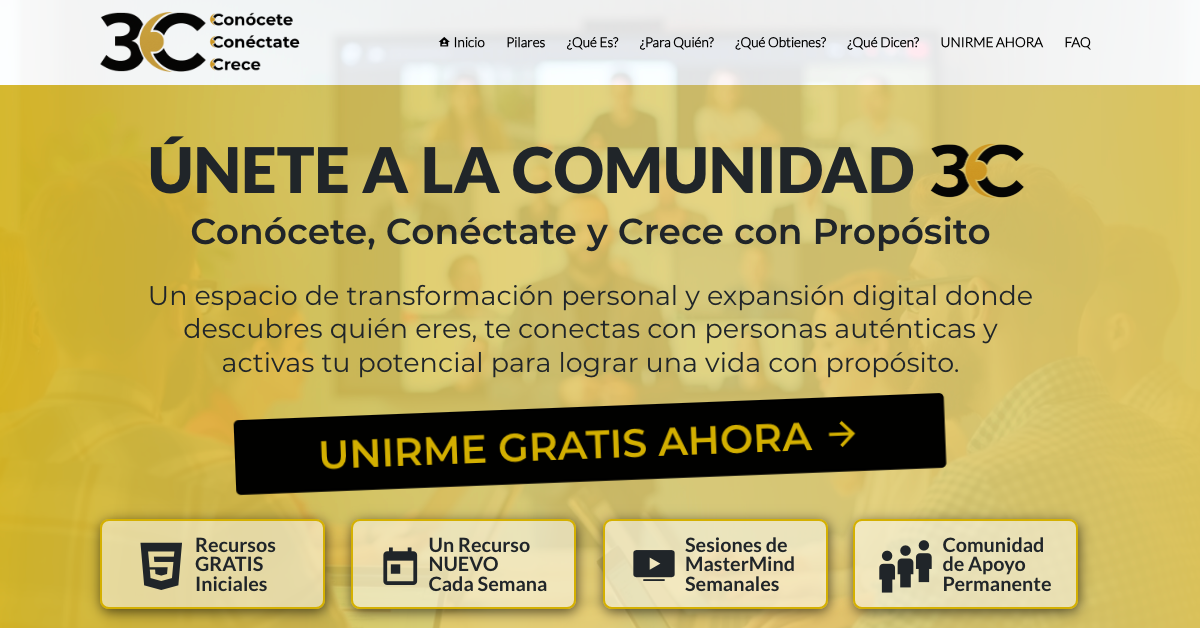 Comunidad 3C | Inicio