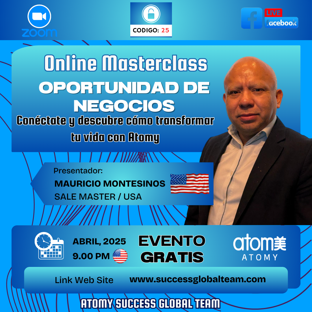 Atomy Success Global Team | Oportunidad y Productos Premium | ATOMY